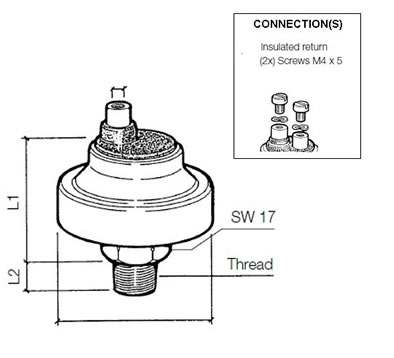 Pressure Switch, Pressure switches, Vdo Pressure Switch, Vdo Pressure ...