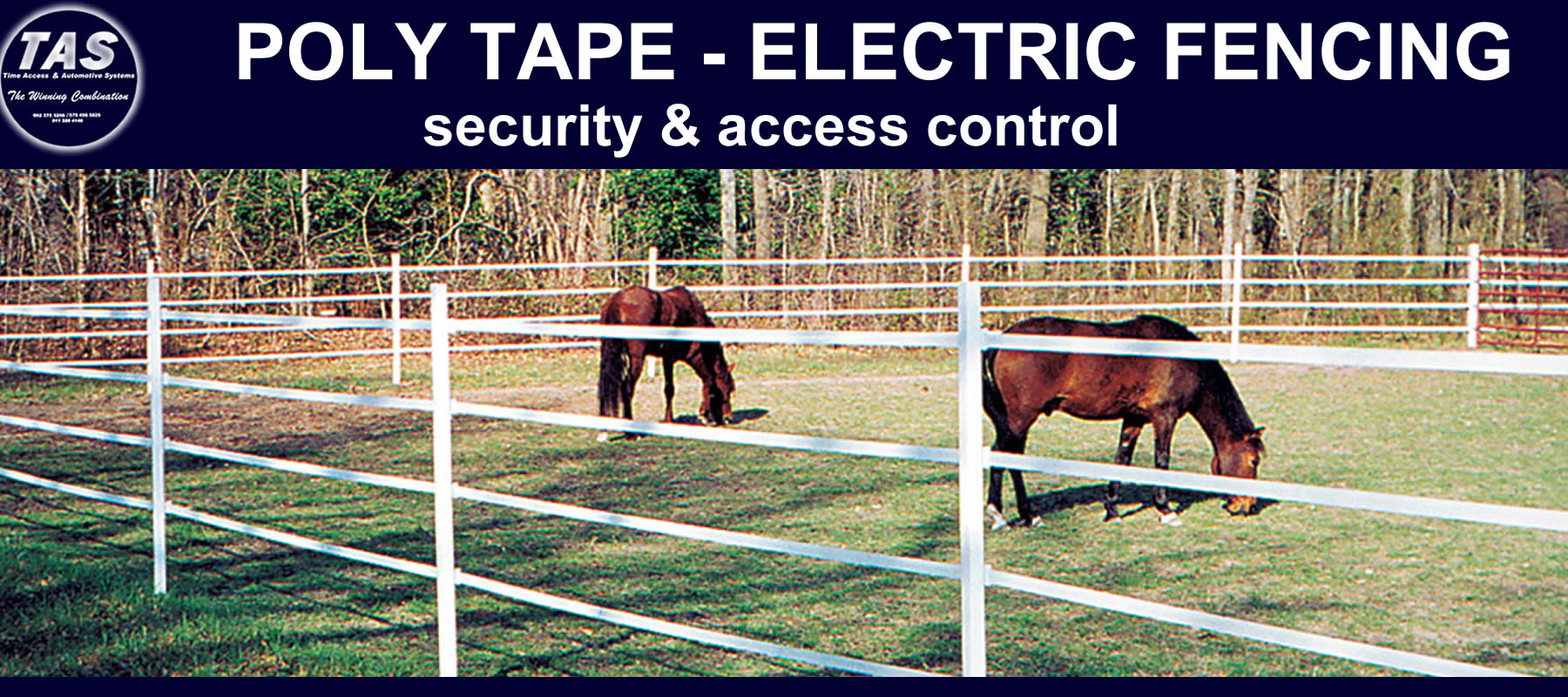 access control Electric Fence PolyTape, Electric Fence Poly Tape