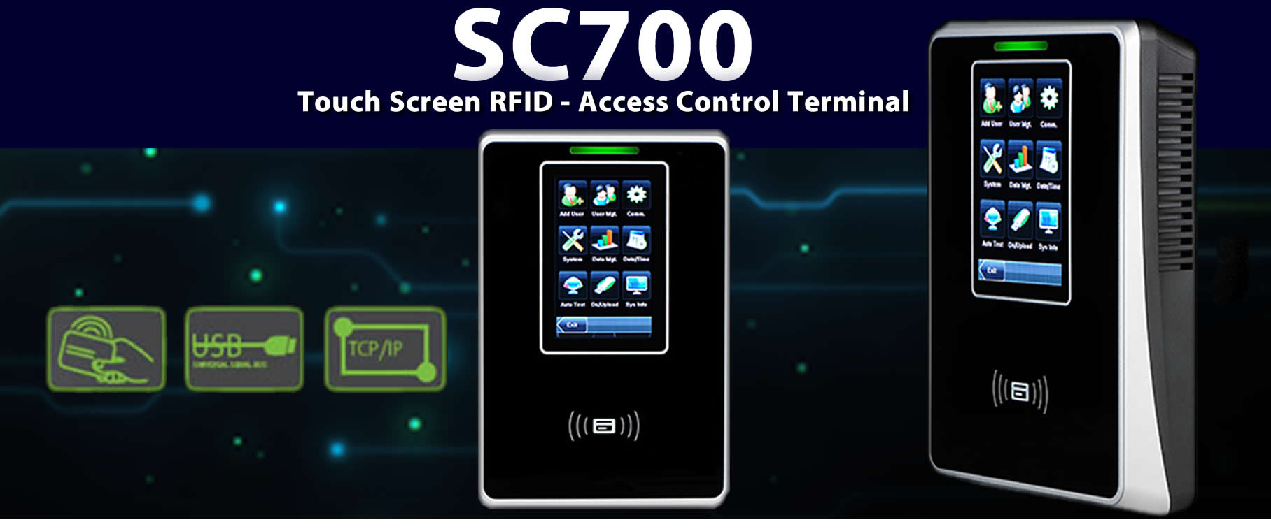 Access Control SC700 RFID - IP Proximity Device, Access control ...